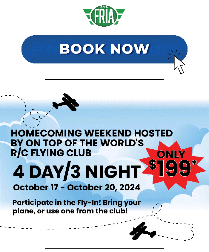 OTOW-12899- OTOW NHS World Tour Adventure R:C Flyers 22nd Annual Fall ...