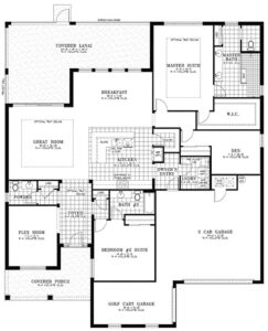 Longleaf Ridge Magnolia Floor Plan – On Top of the World Communities